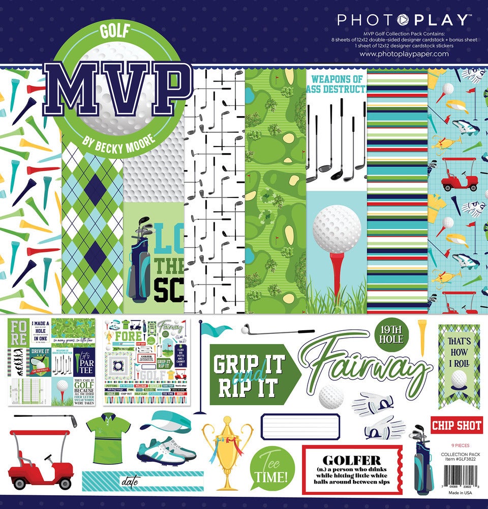 12x12 Collection Pack - MVP Golf Collection | Create Red Deer - Red ...