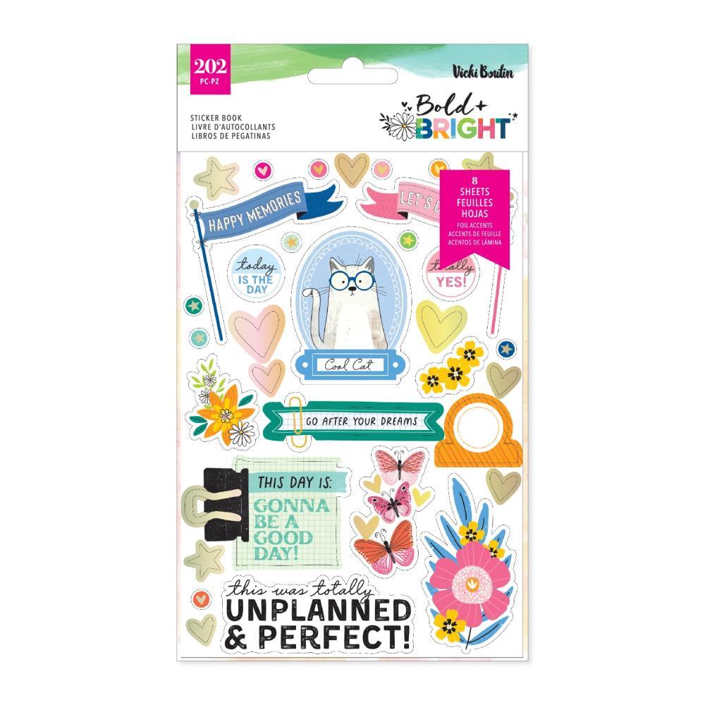 PRE-ORDER - Sticker Book - Vicki Boutin Bold And Bright Collection ...
